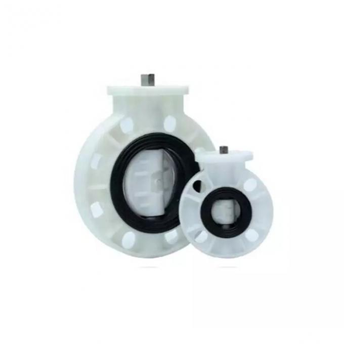 Irrigation 3 Inch PVC Bypass Valve Low Torque Plastic Butterfly Valve