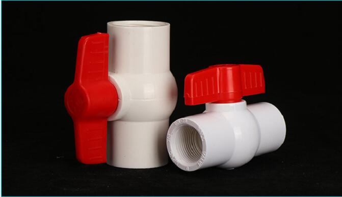 Anti Corrosion PVC Ball Valve Socket DN15-DN100 Internal Thread