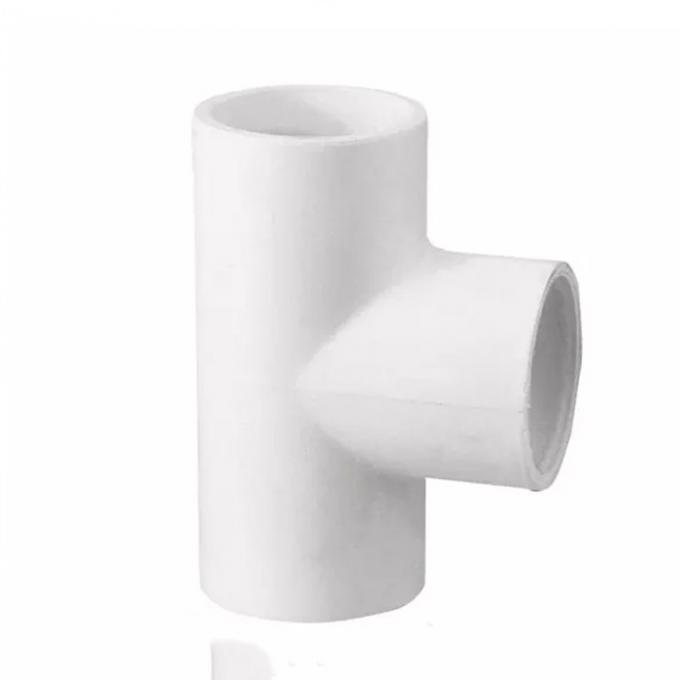 Bathtub 2 Inch PVC Tee Fittings PN25 T Connector Pipe Pvc