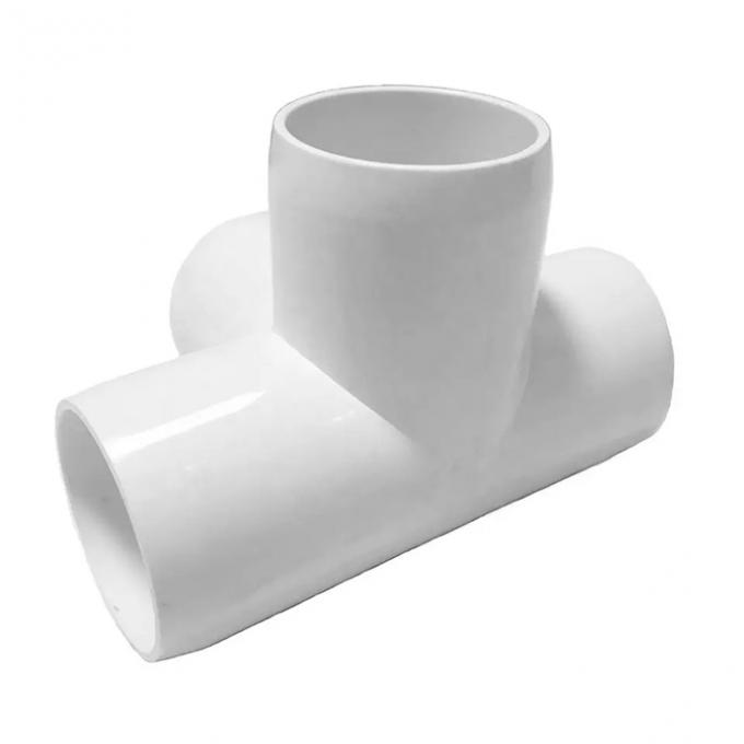 40mm 50mm Three Way Pvc Connector UPVC Pipe Coupling