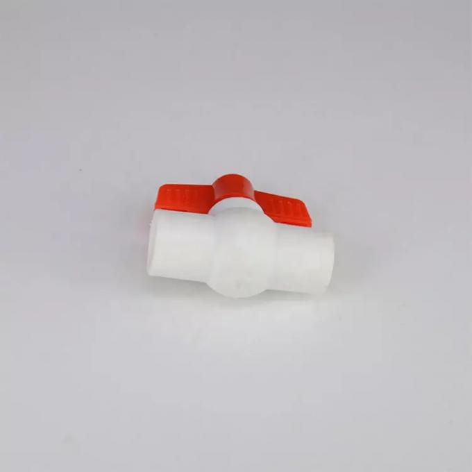 PPR Plastic Conical Valve 63mm Hdpe Valves And Fittings Orange Handle