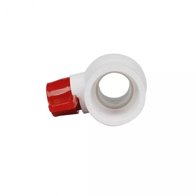 Plastic Water Conical Valve PVC Pipe Valves And Fittings For Chemical