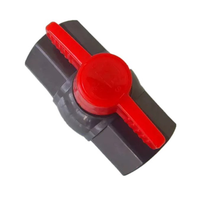 PN10 2 Inch PVC Ball Check Valve National Standard To Prevent Scaling